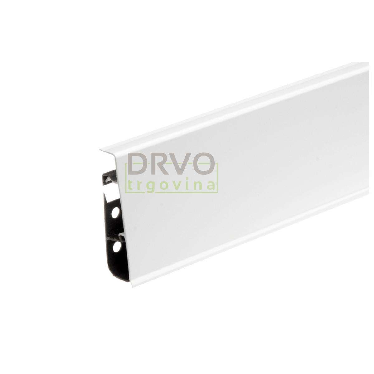 PVC LETVICA ZA LAMINAT HI LINE PRESTIGE 75mm P089/P9003 BIJELA 2,5m ...