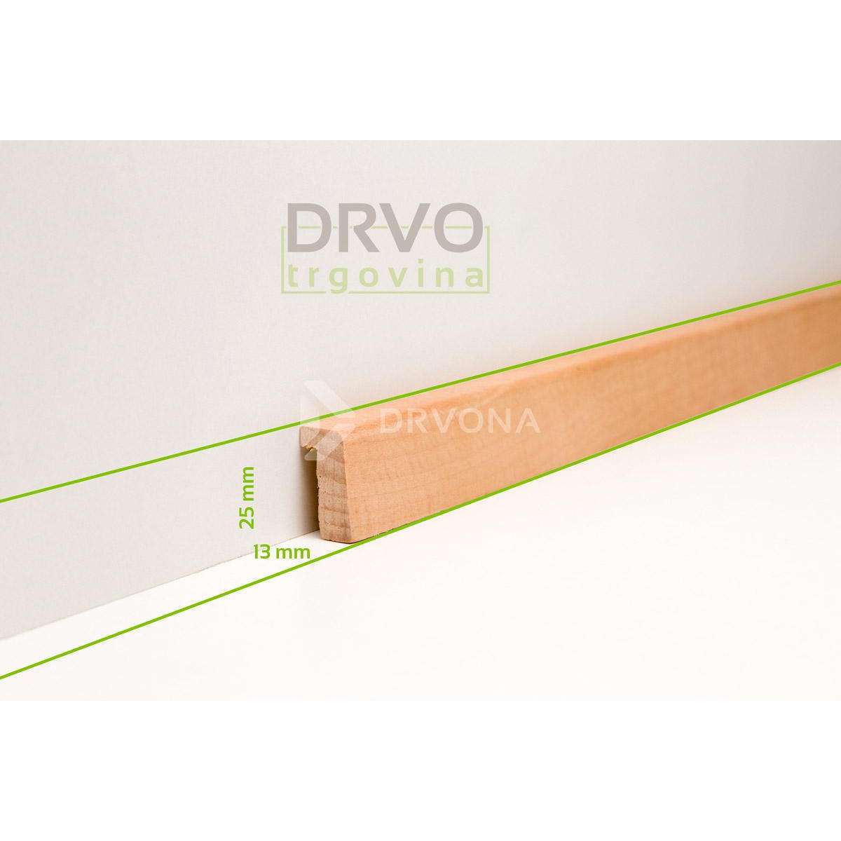 LETVICA BUKVA ZA STAKLO "L" AB | Drvo trgovina - Drvona | Webshop