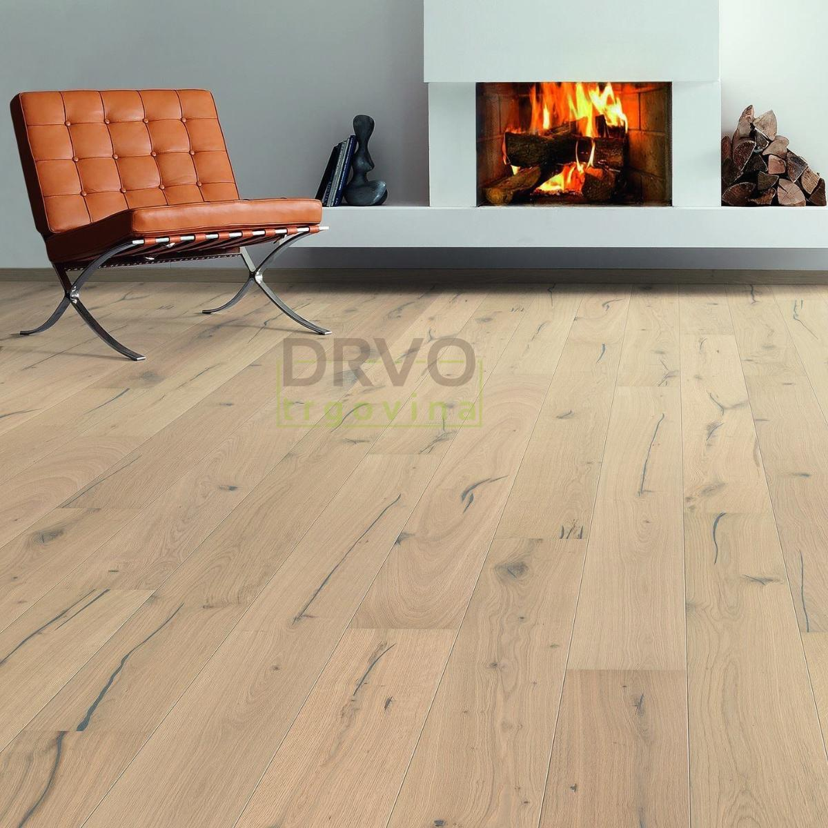 PARKET PANEL 1-S HARO Oak White Nevada 2V ulje 540 204 12/180/2200mm p ...