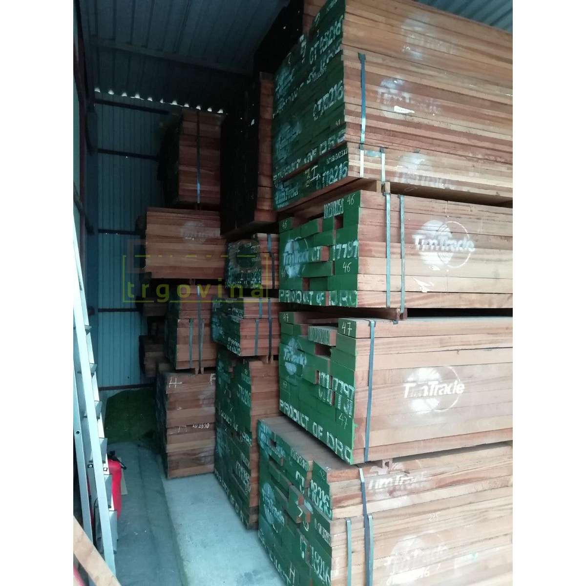 STOLARSKA GRAĐA EGZOTE (IROKO, SAPELLI) - 27, 52, 80 mm | Drvo trgovina ...