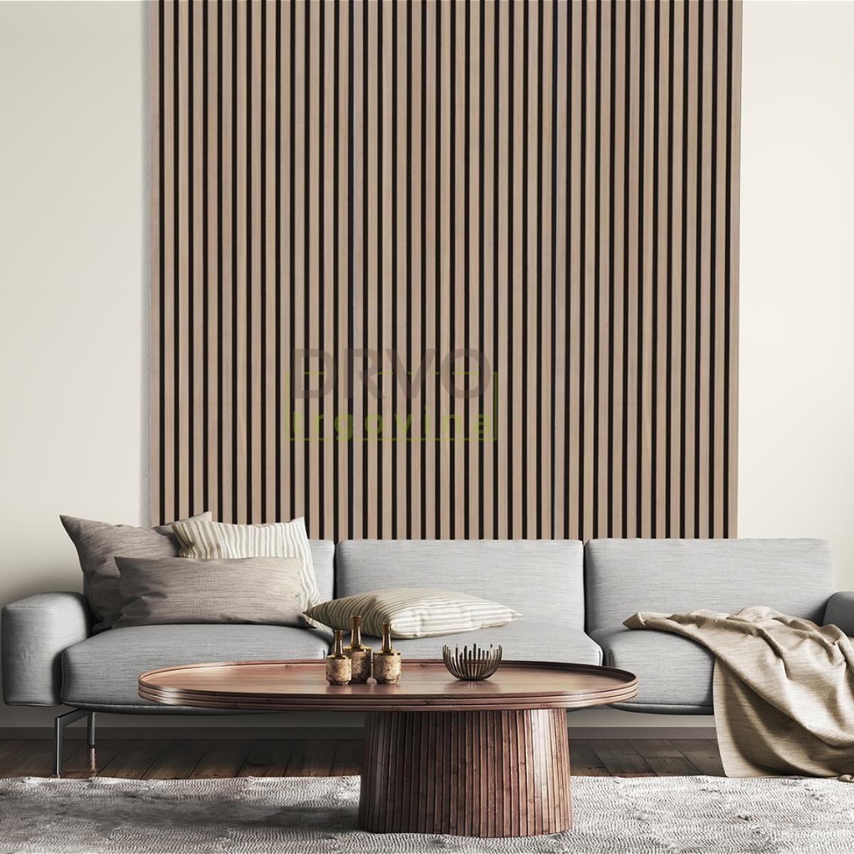 AKUSTIČNI PANELI MDF FN ACUSTICO 19/572,5/2400mm p=1,374m2 | Drvo ...