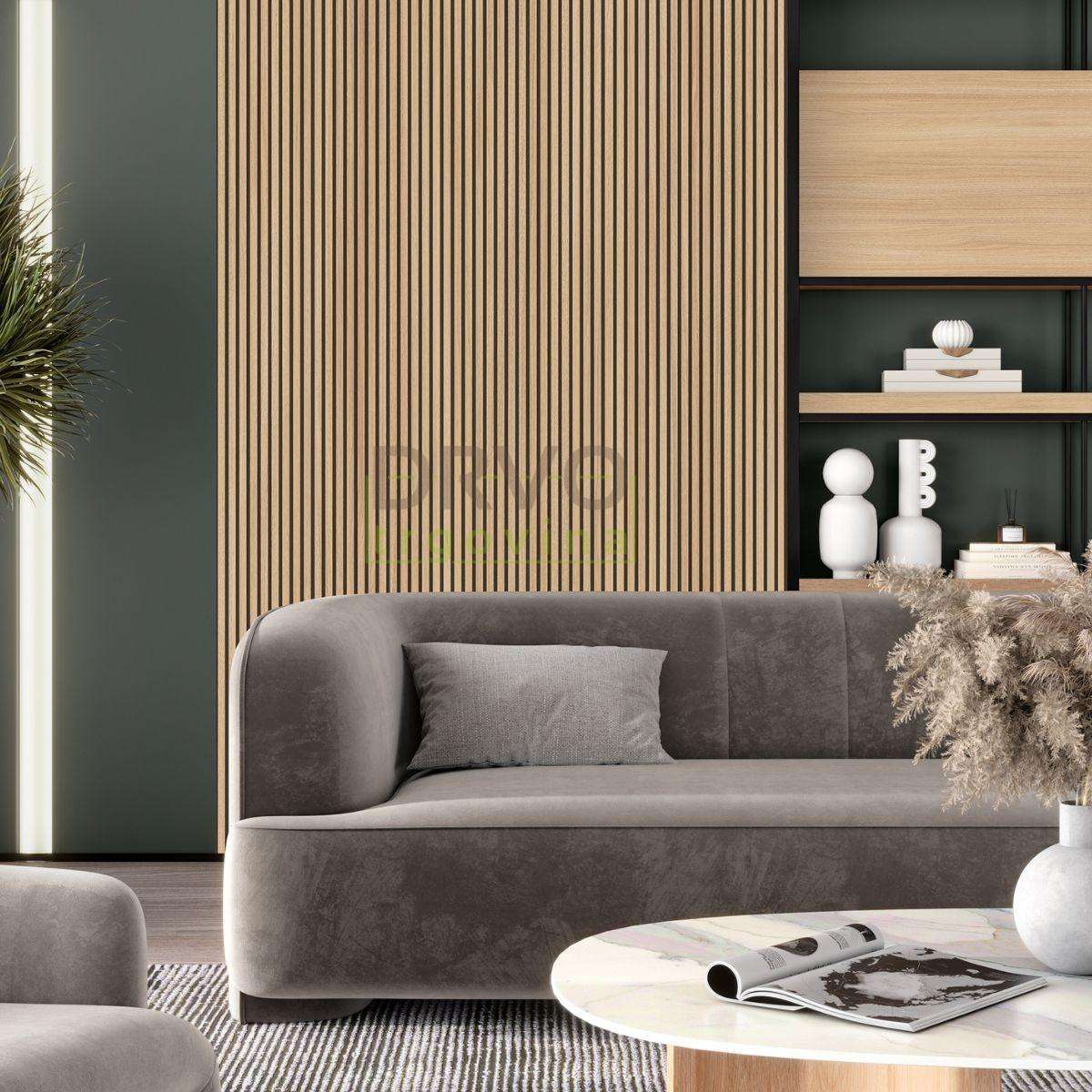 AKUSTIČNI PANELI MDF KRONO 17/600/2600mm p= 1,56 m2 | Drvo trgovina ...