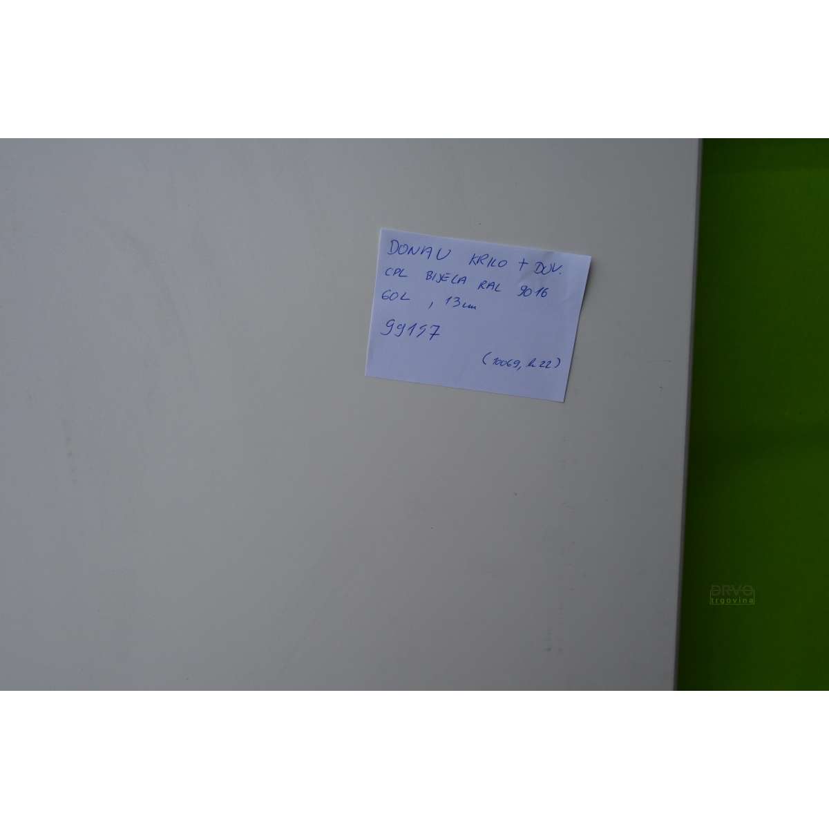 DONAU VRATNO KRILO CPL BIJELA RAL 9016 UNUTARNJA 65 L | Drvo trgovina ...