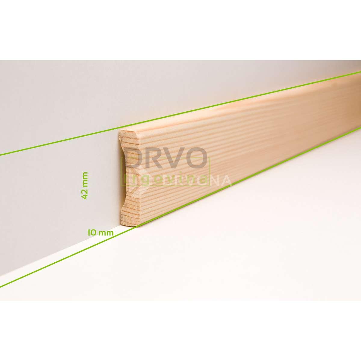 LETVICA JELA POKROVNA 40mm AB 2,10m | Drvo trgovina - Drvona | Webshop